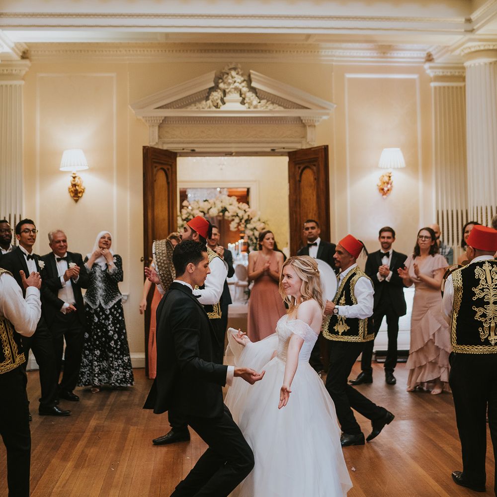 Zaffa Band at Classic Hedsor House Multicultural Wedding