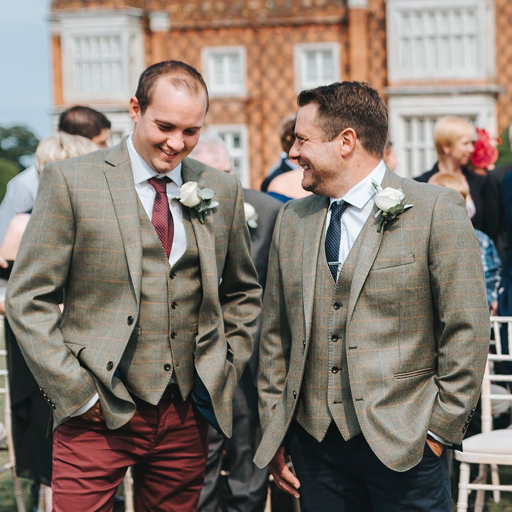Rustic Barn Wedding at Helmingham Hall Gardens in Suffolk