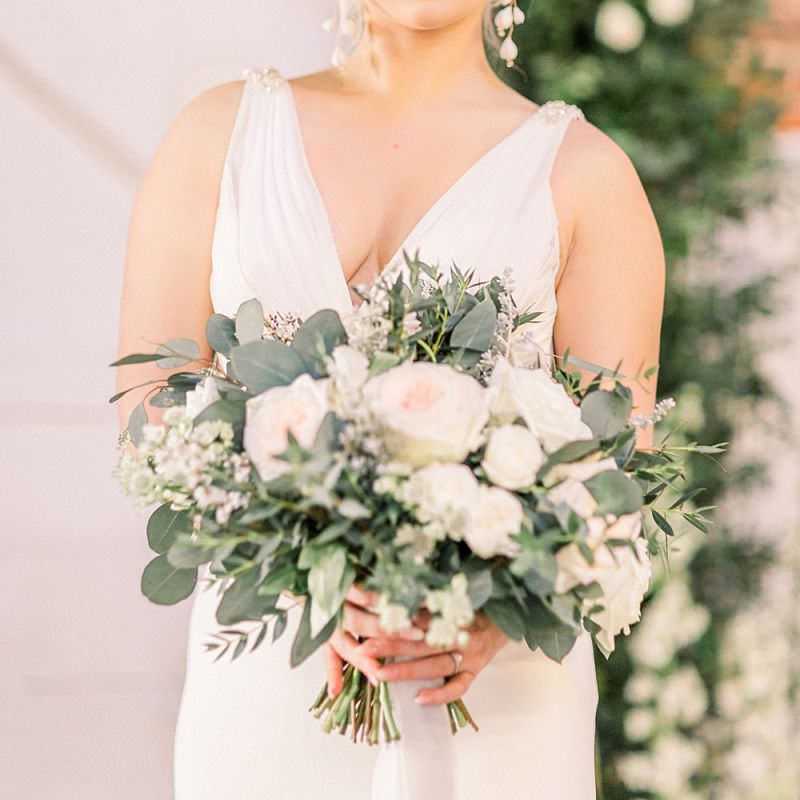 Powder Blue & Luxury Gold Wedding Inspiration with Wedding Balloons ...
