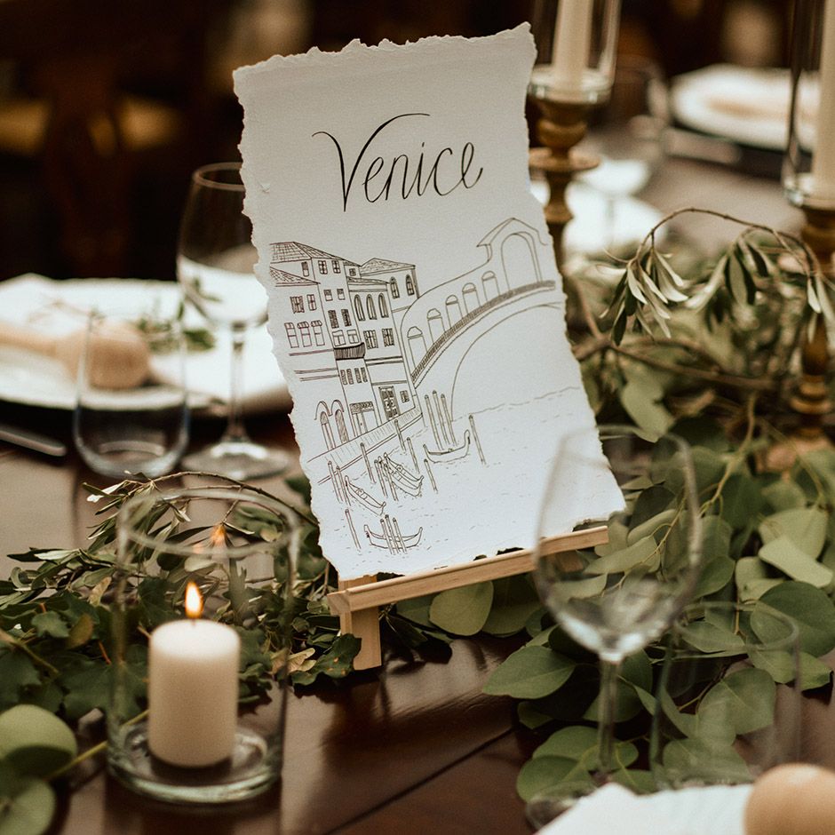 Name Place Setting Ideas