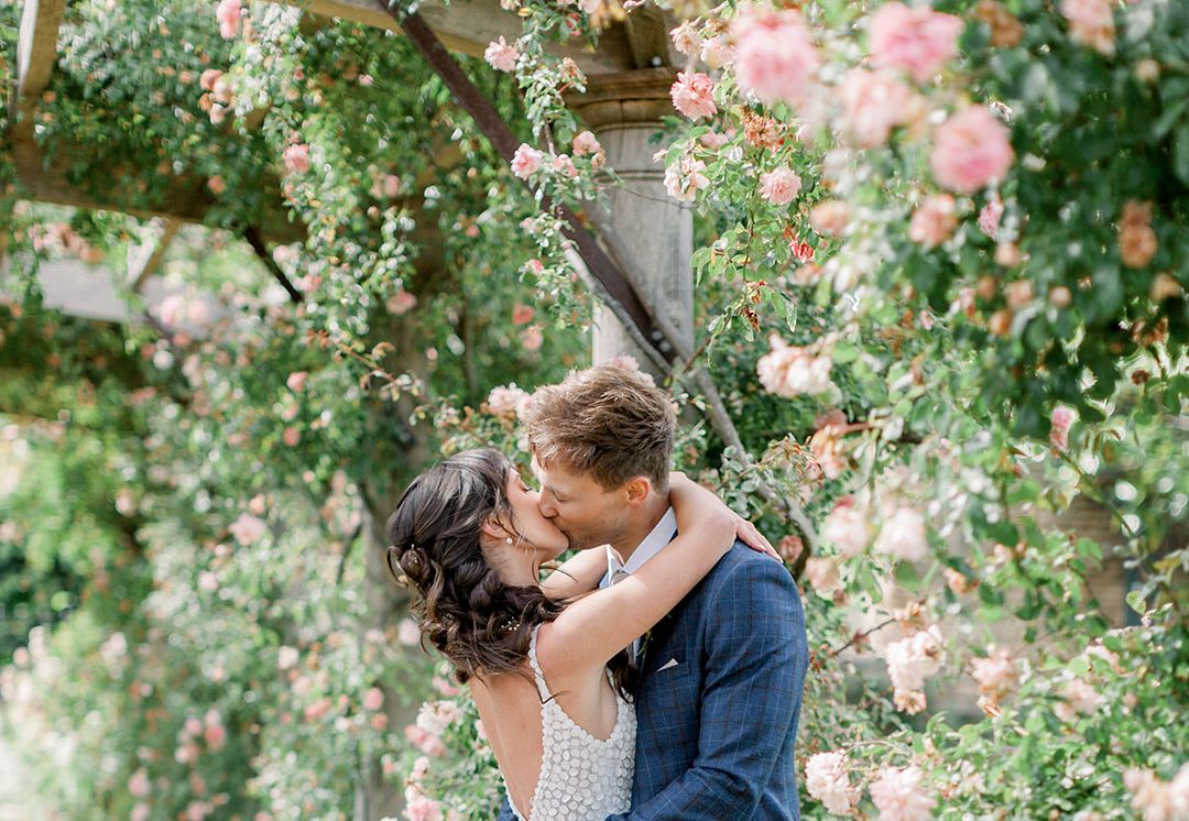 Italian Themed Wedding at Euridge Manor With Bridal Gown Overskirt