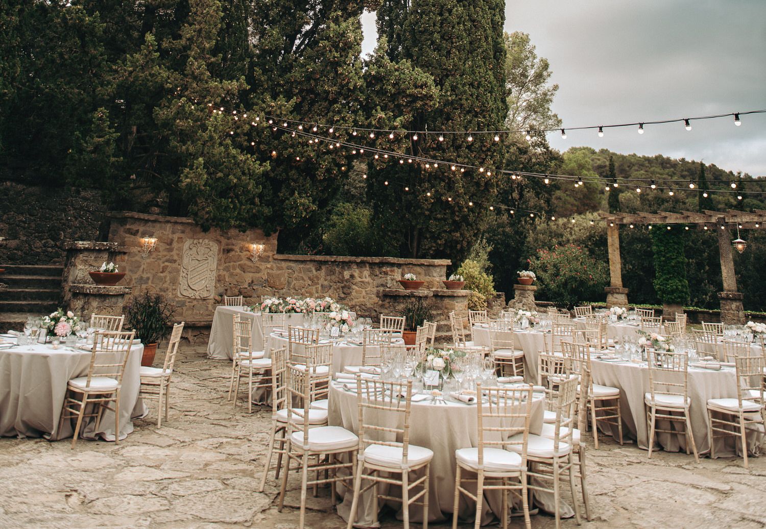 La Baronia Black-Tie Barcelona Destination Wedding
