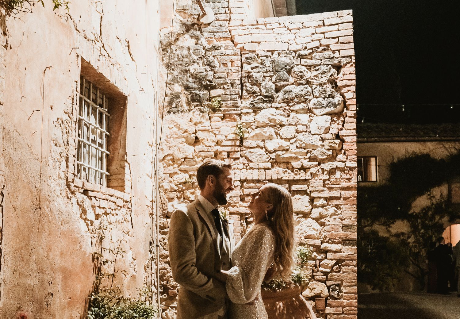 Terracotta Orange Bridesmaid Dresses for Tuscany Destination Wedding