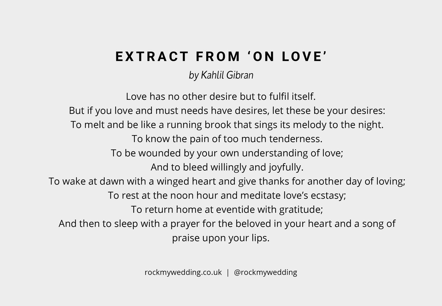 16 Romantic Wedding Readings About Love For Every Couple