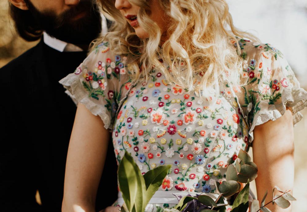 Natural Woodland Highland Bride Inspiration at Loch Lomond, Scotland ...