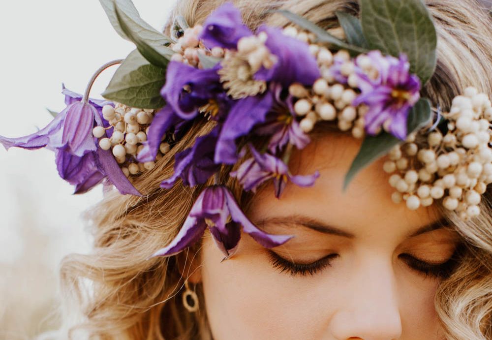 Natural Woodland Highland Bride Inspiration at Loch Lomond, Scotland ...