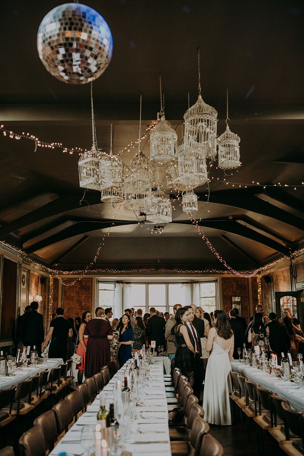 Balham Bowls Club Wedding with DIY Doughnut Wall and Retro Games