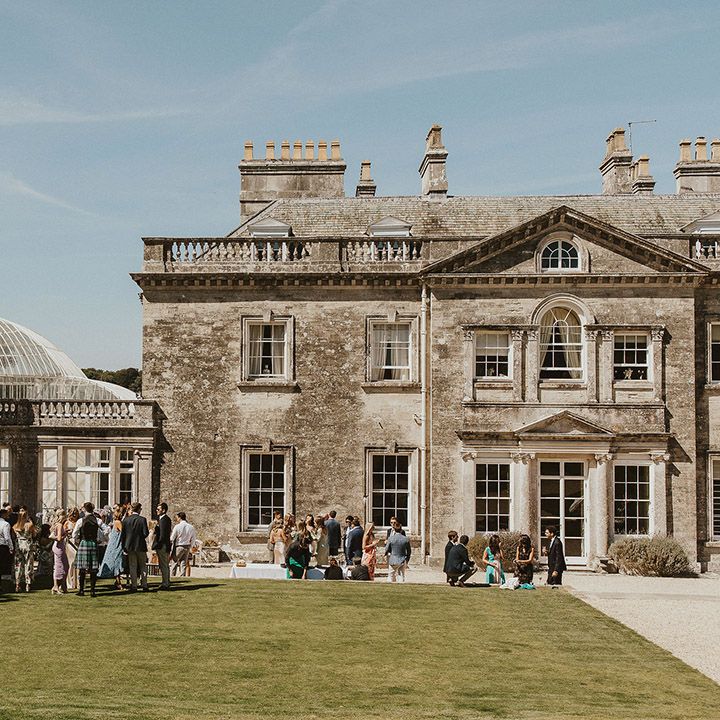 Came House Dorset Orangery Wedding Ceremony & Champagne Tower