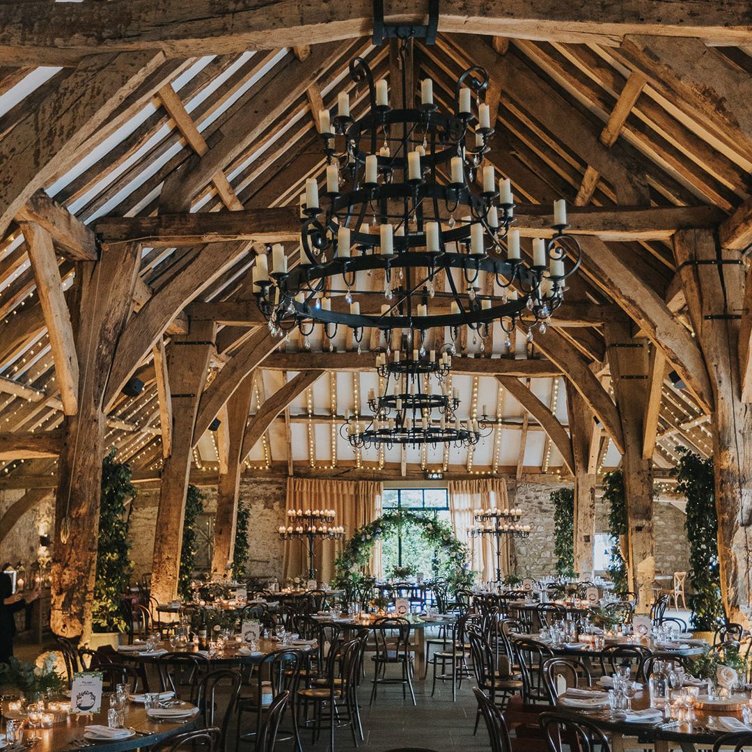 Savin London Amelia Dress at The Tithe Barn, Bolton Abbey Wedding