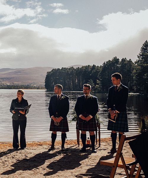 Quaich Ceremony at Loch Garten in Scotland with DIY Village Hall ...