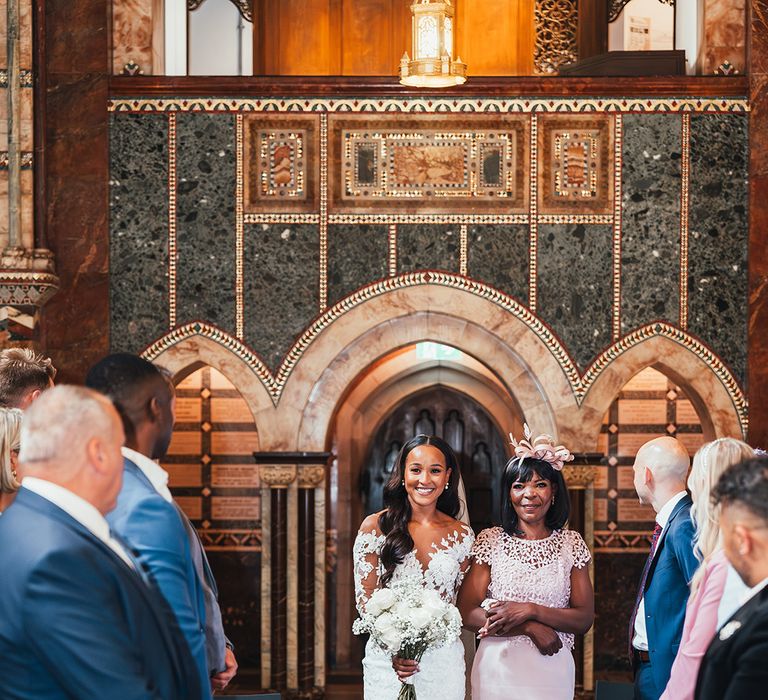 Intimate Fitzrovia Chapel & Pavilion Club in Knightsbridge Wedding
