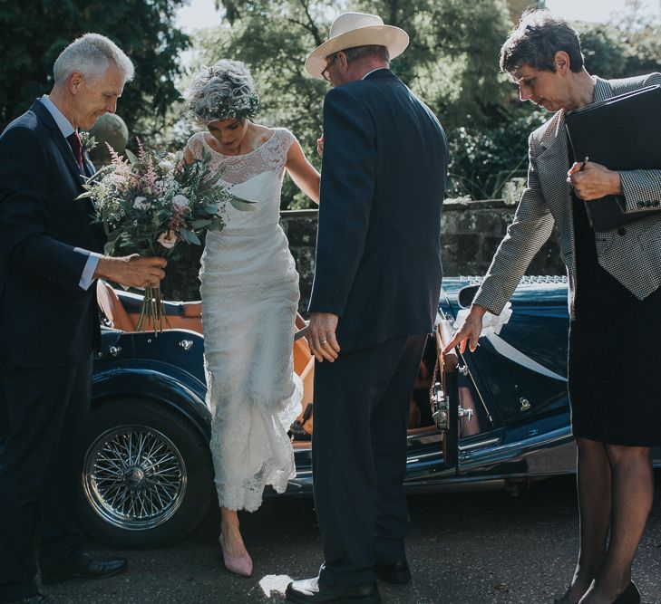 Stylish Usk Castle Wedding With Images From Magda K Photography
