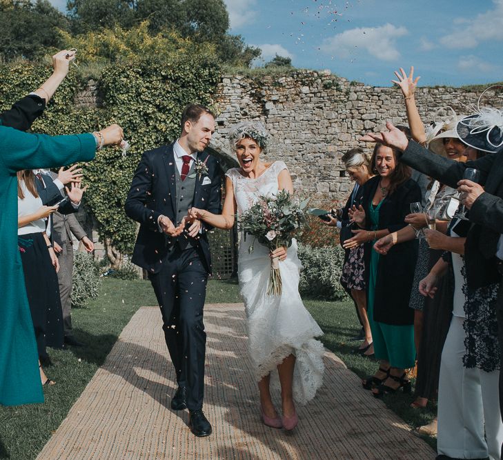 Stylish Usk Castle Wedding With Images From Magda K Photography