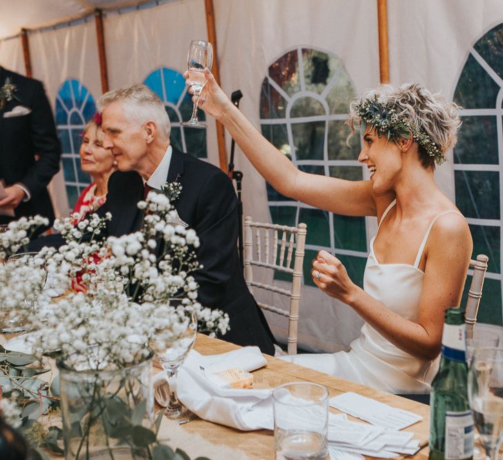 Stylish Usk Castle Wedding With Images From Magda K Photography