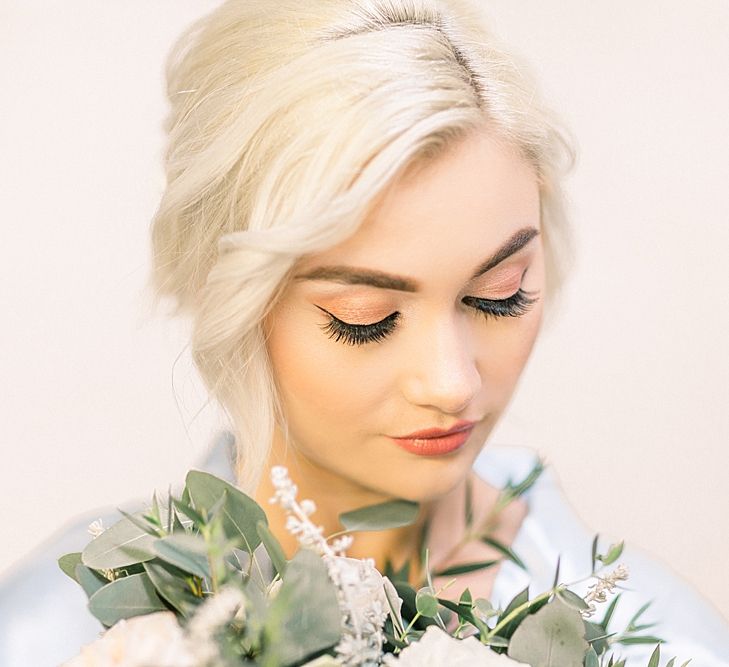 Powder Blue & Luxury Gold Wedding Inspiration with Wedding Balloons ...