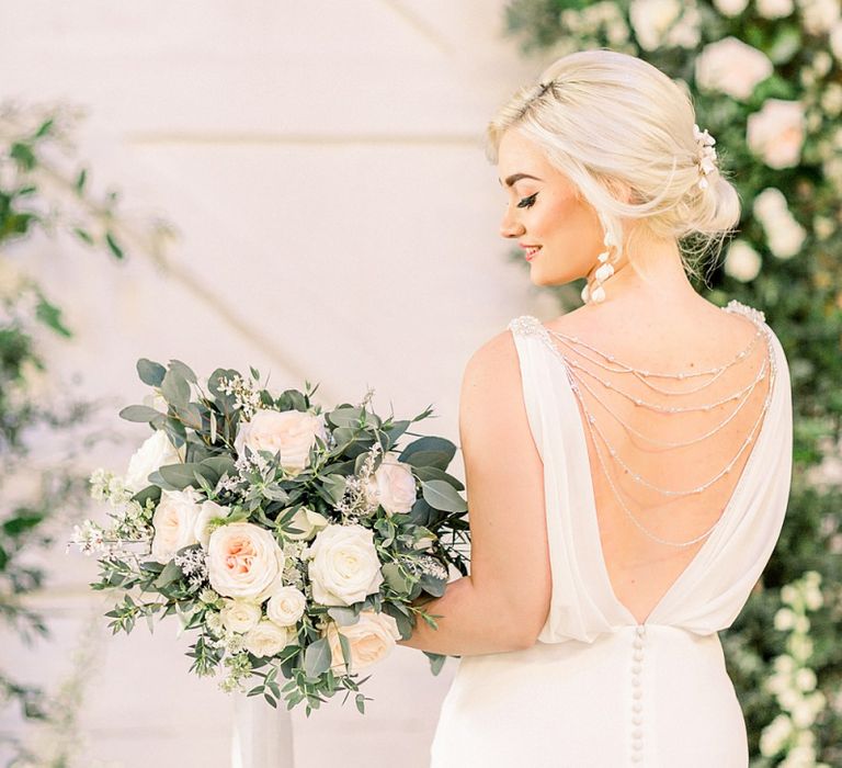 Powder Blue & Luxury Gold Wedding Inspiration with Wedding Balloons ...