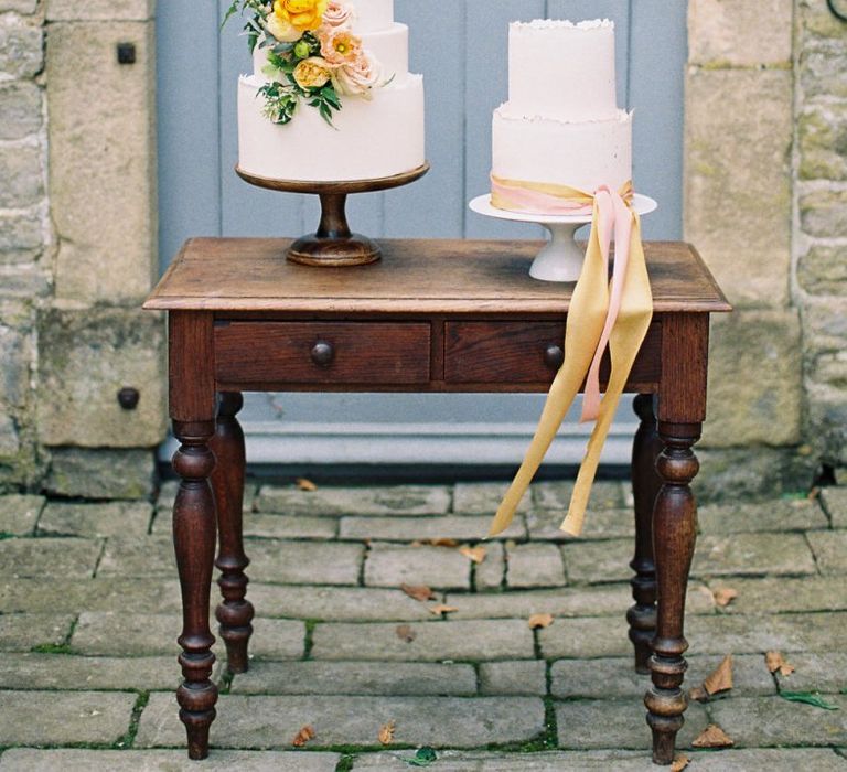 Pennard House Country Manor Wedding Venue Inspiration with Yellow and Gold Colour Scheme