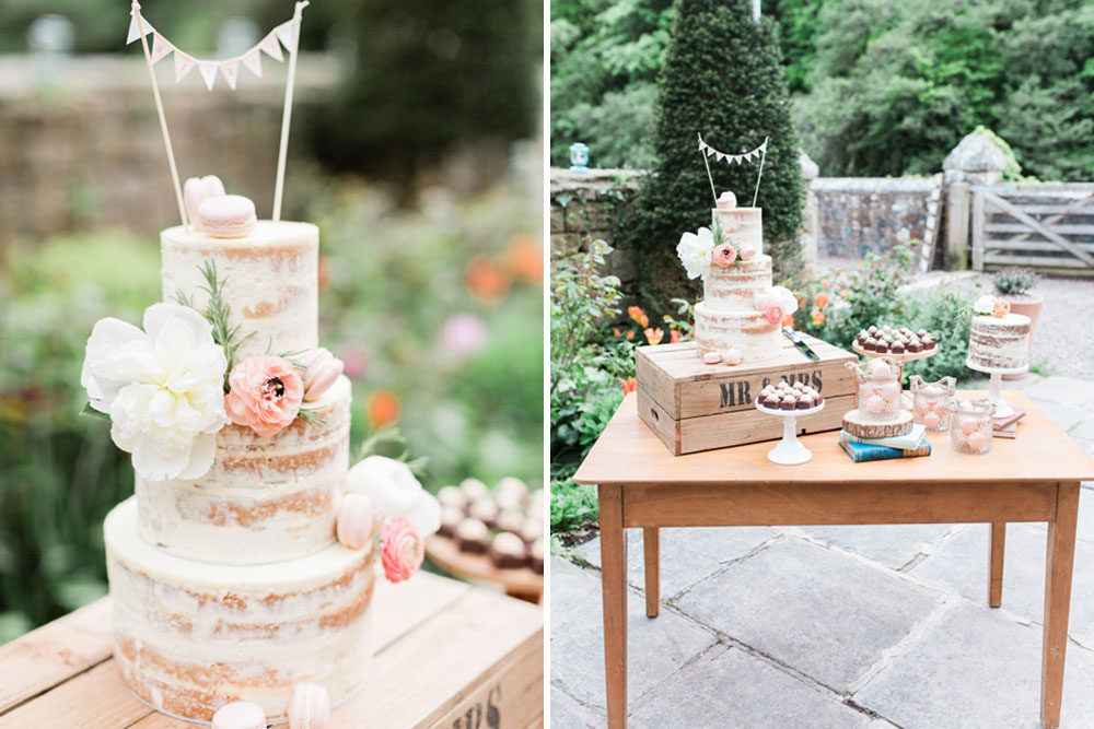 Temperley London Wedding Dress for a Peachy Wedding at Brinkburn ...